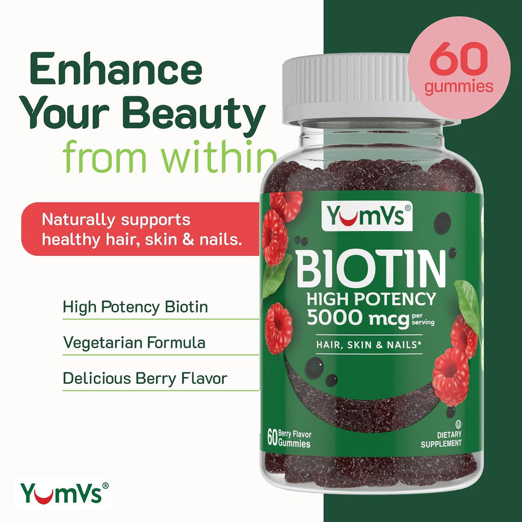 biotin gummies support strong nails