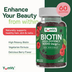 biotin gummies support strong nails