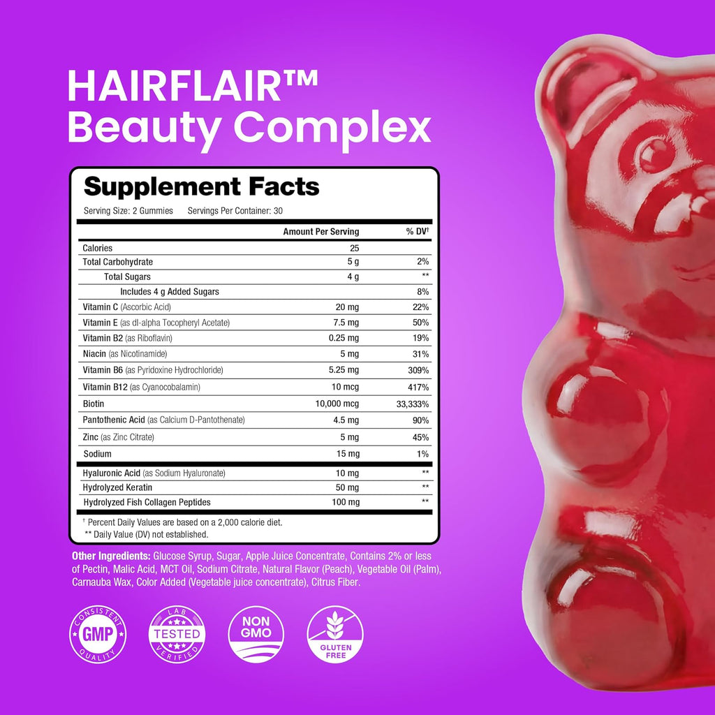 biotin gummies support strong nails