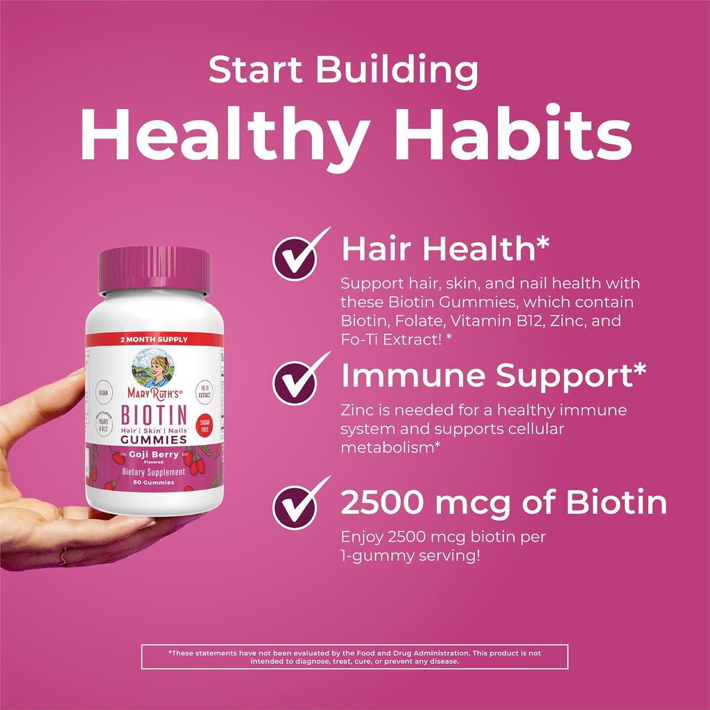 biotin gummies with natural flavours