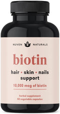 biotin hair growth support capsules