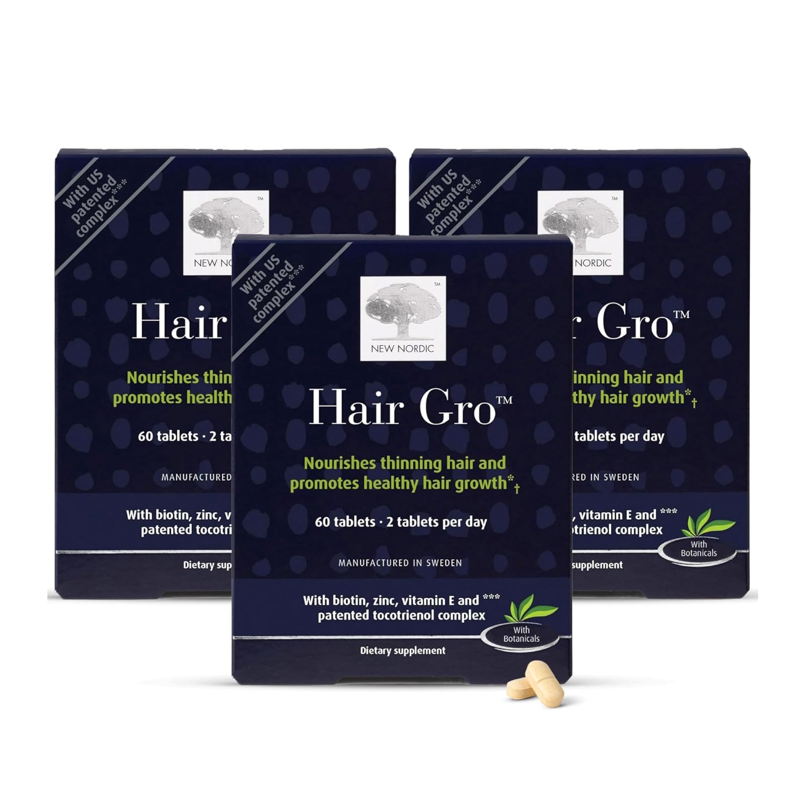biotin hair growth support tablets