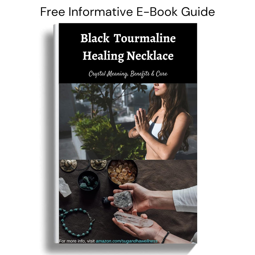 biotin infused black tourmaline jewelry