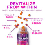 biotin-infused collagen gummies benefits