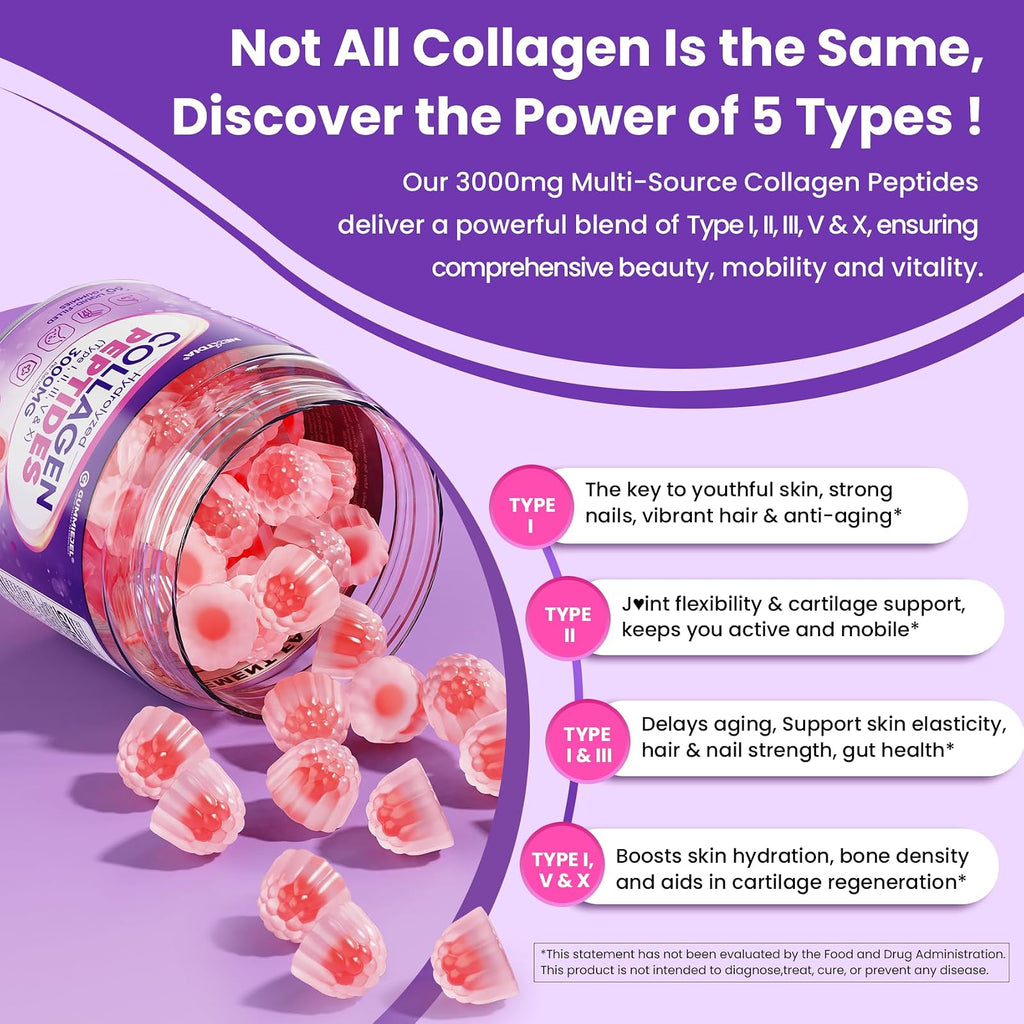 biotin infused collagen gummies
