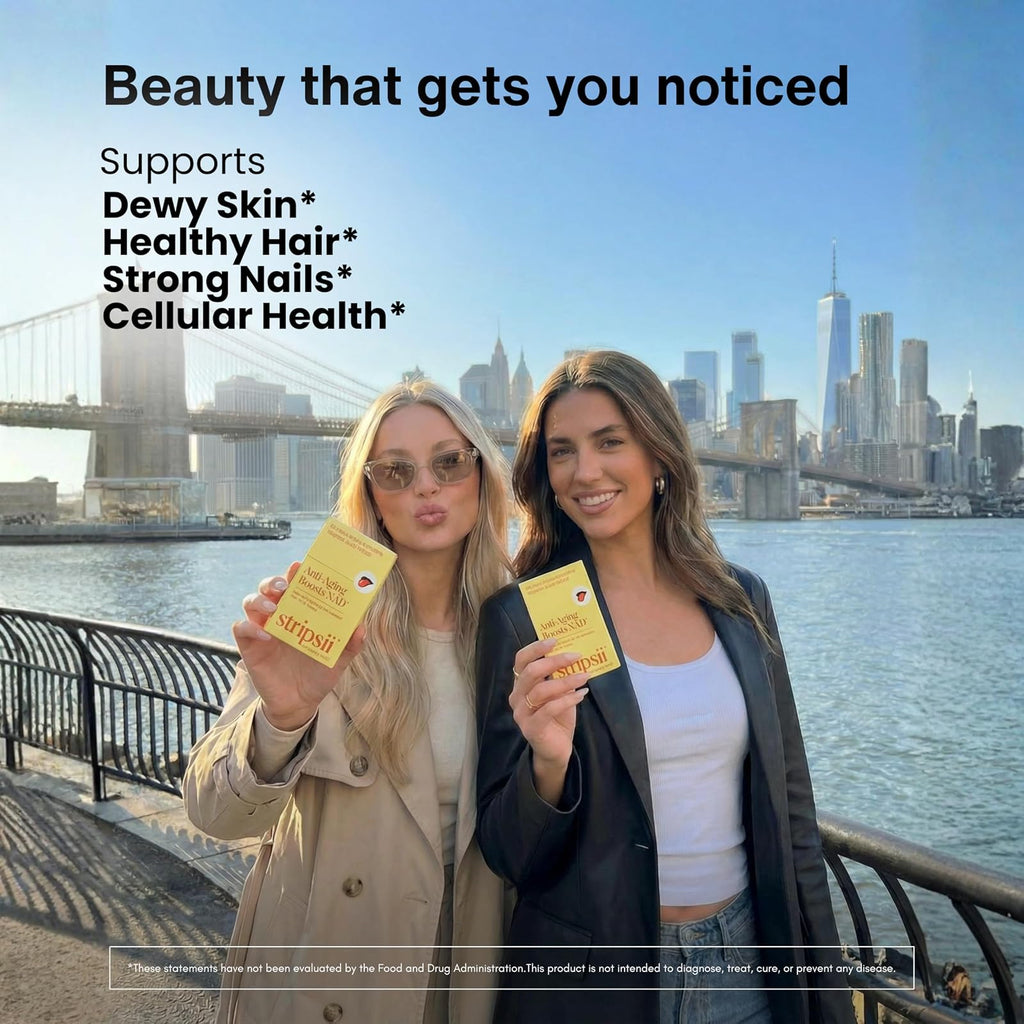 Biotin infused collagen strips