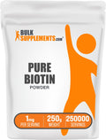biotin powder for healthy hair