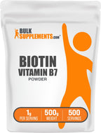 biotin powder for healthy hair