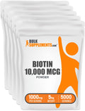 biotin powder for healthy hair