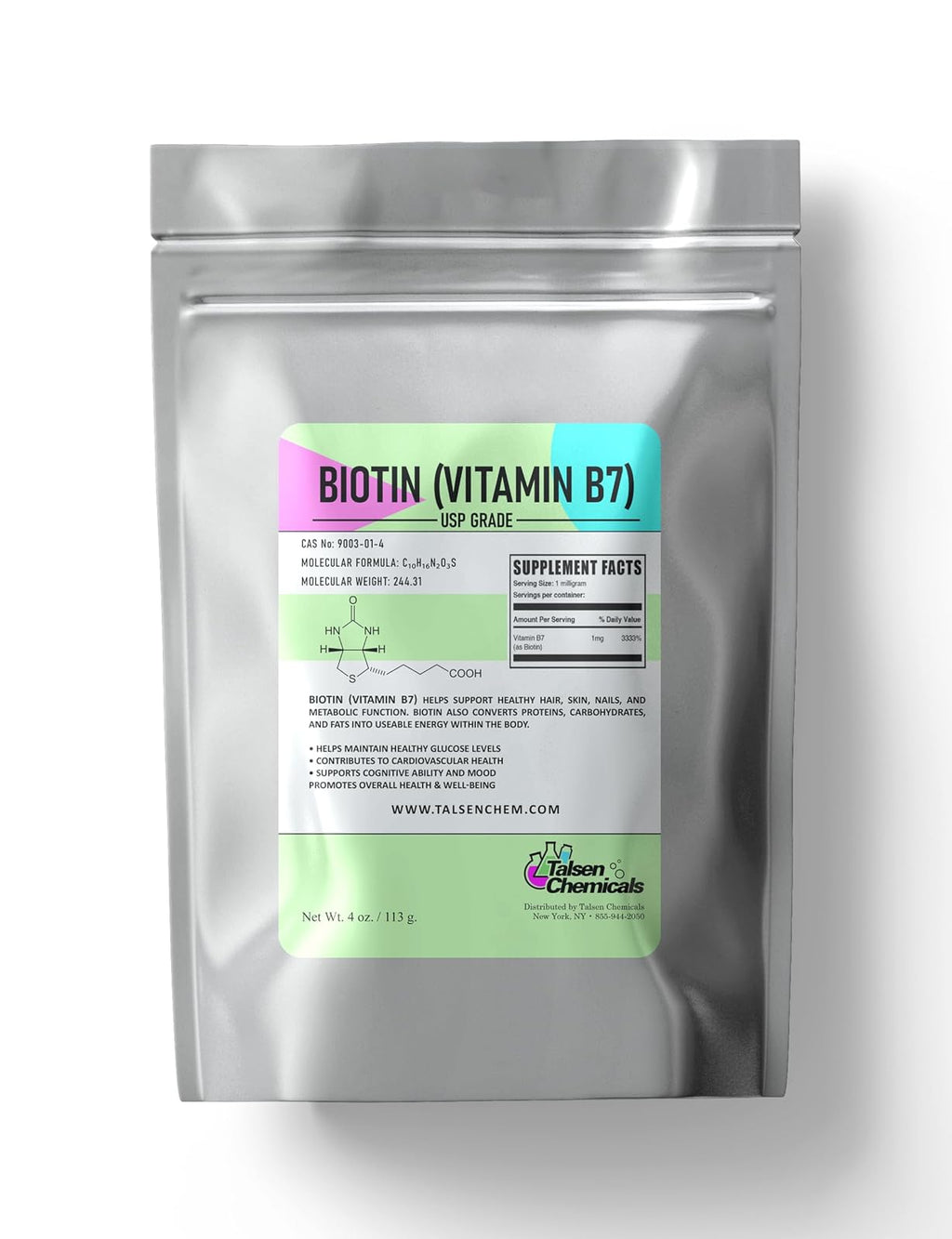 biotin powder for healthy hair