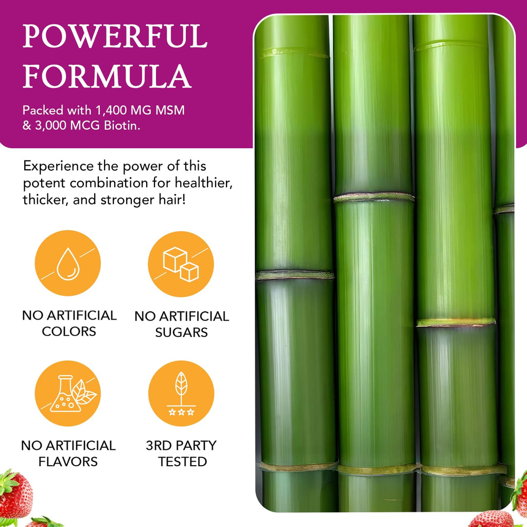 biotin powder for thicker hair