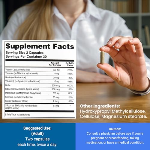 biotin-rich thyroid support supplement