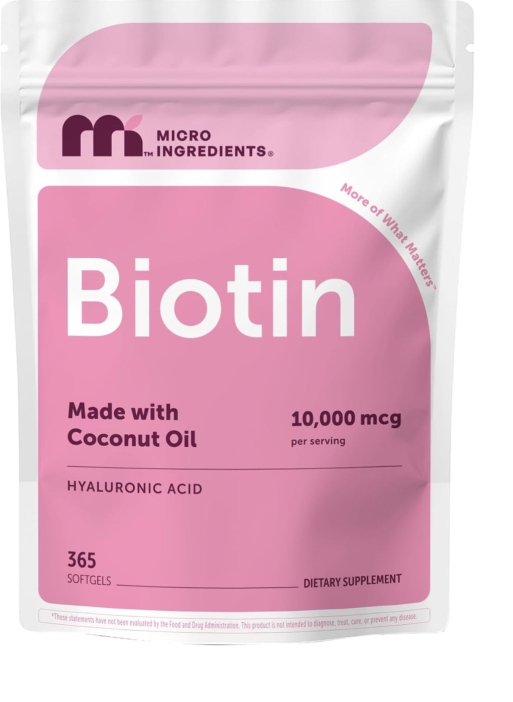 biotin softgels for healthy hair