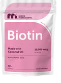 biotin softgels for healthy hair