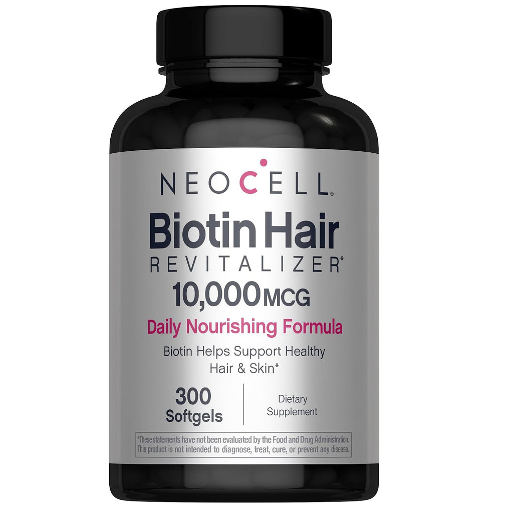 biotin softgels for healthy hair