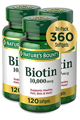 biotin softgels for healthy hair