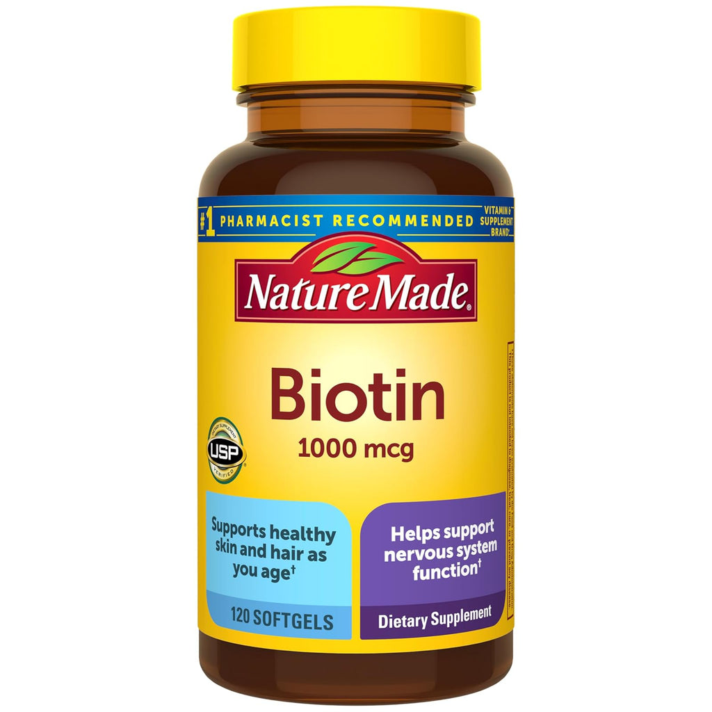 biotin softgels for healthy hair