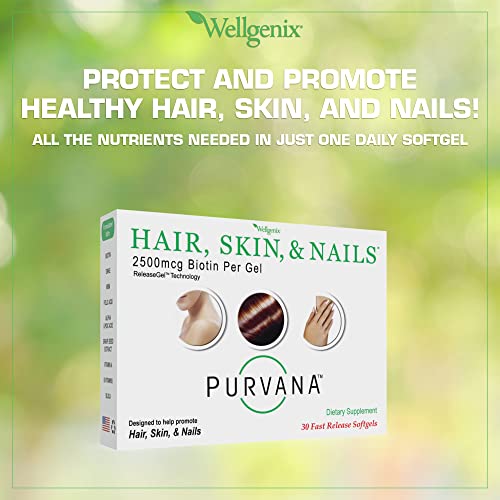 Biotin softgels for stronger nails