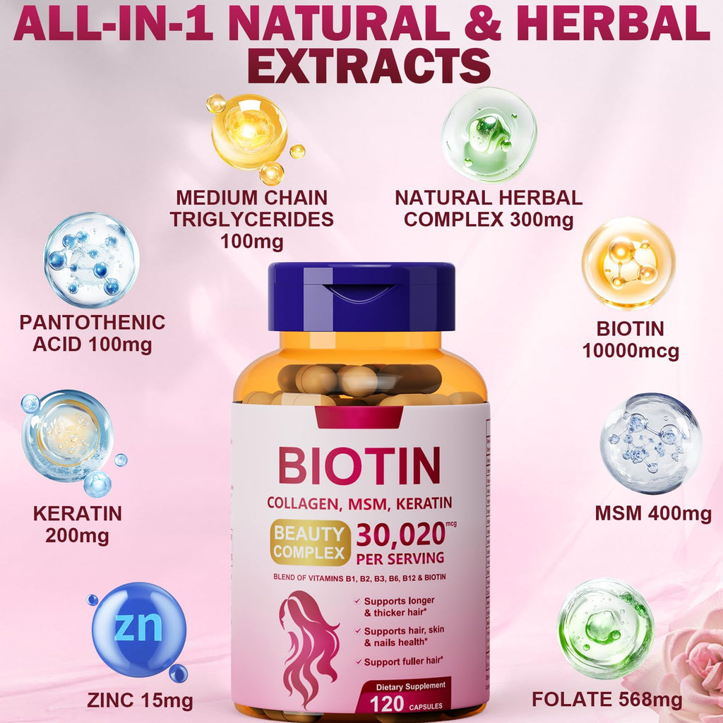 Biotin supplement for energy boost