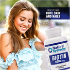 Biotin supplement for healthy skin