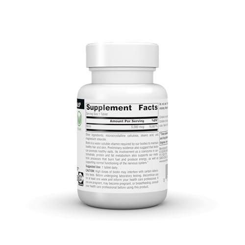 Biotin supplement for healthy skin