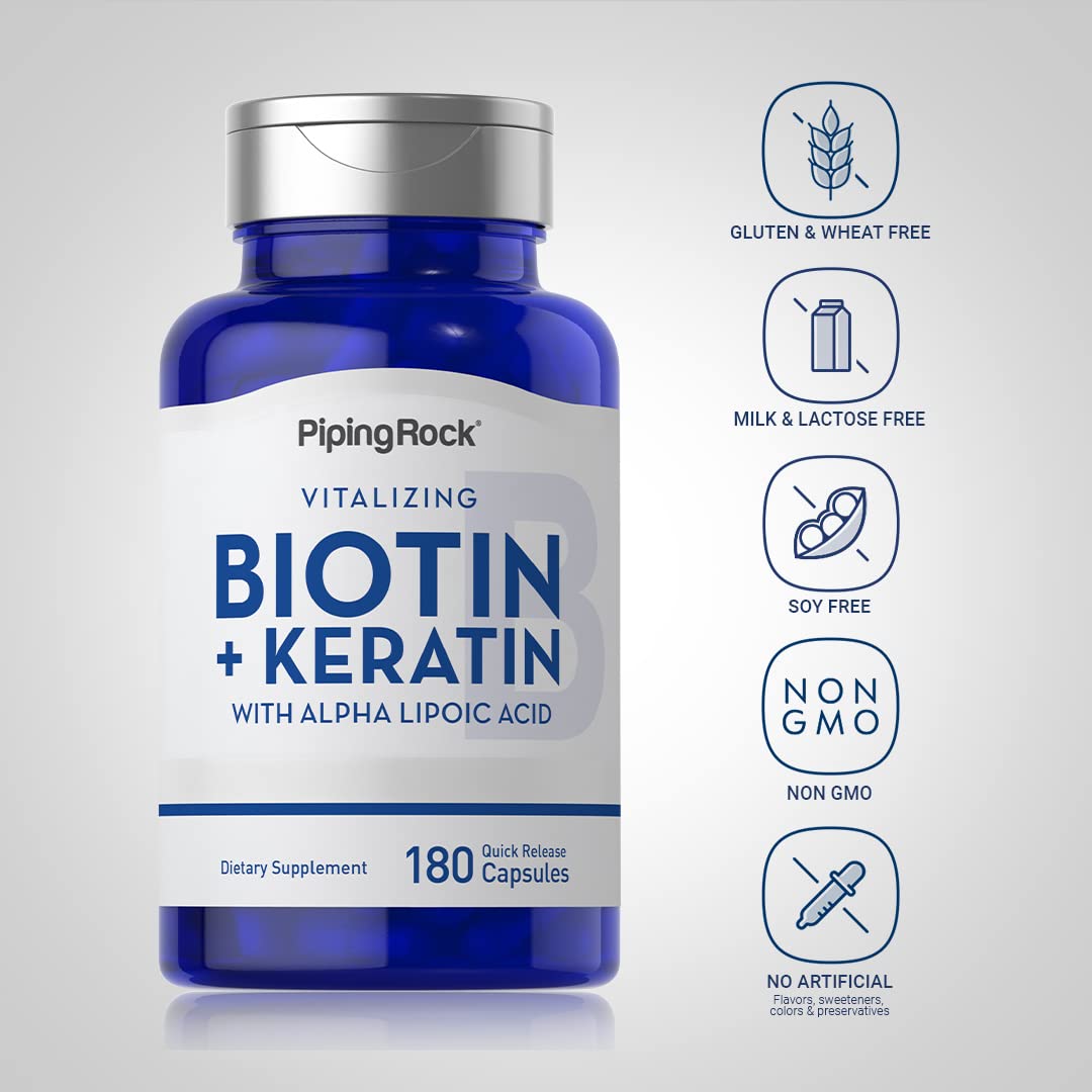 Biotin supplement for nail strength