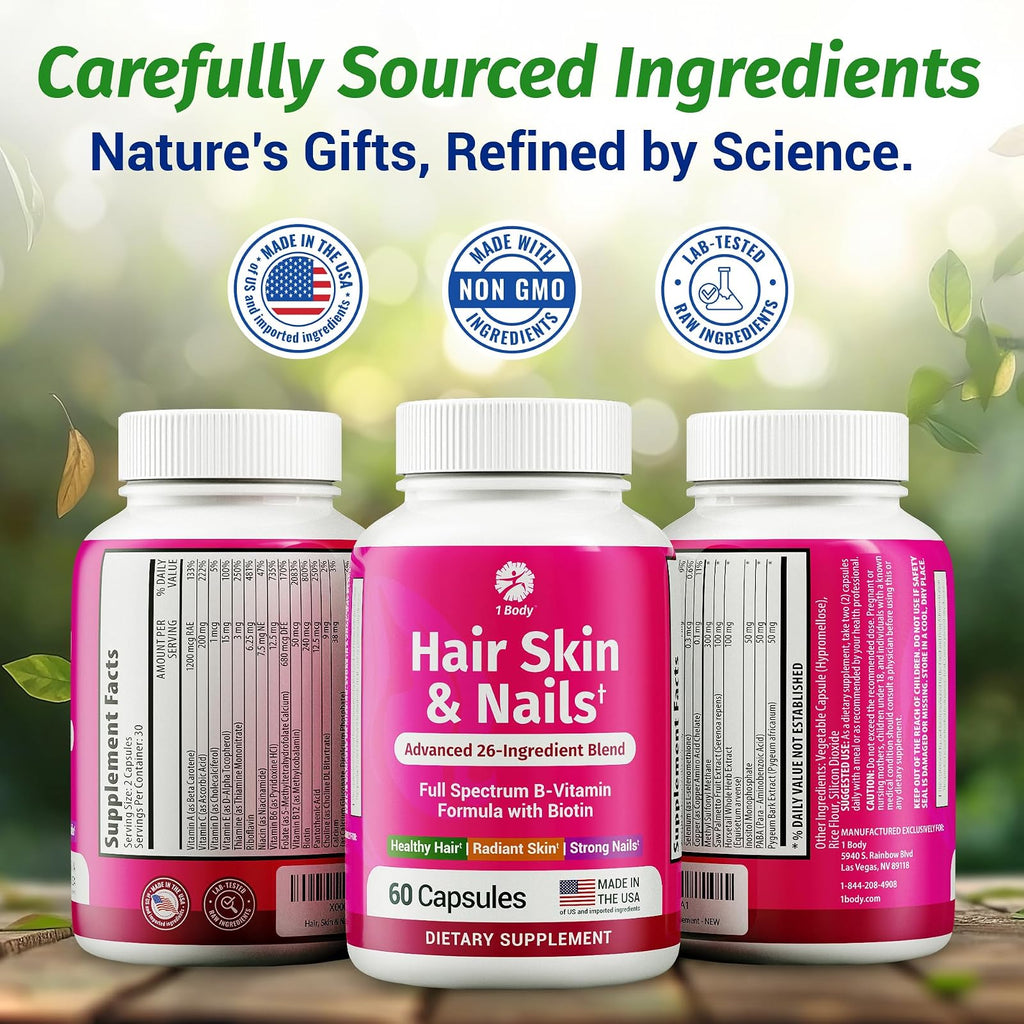 biotin supplement for radiant skin