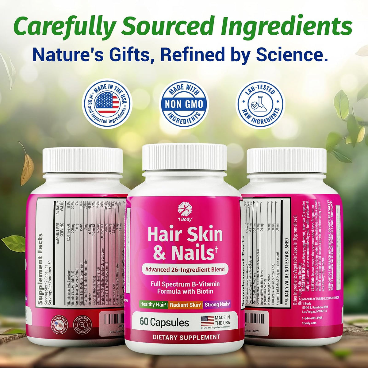 biotin supplement for radiant skin