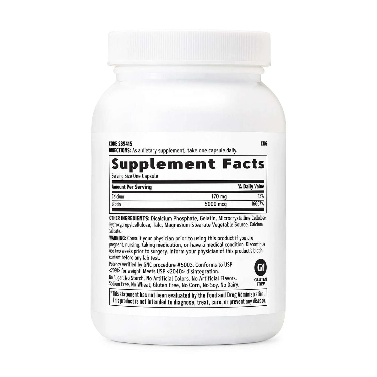 biotin supplement for stronger nails