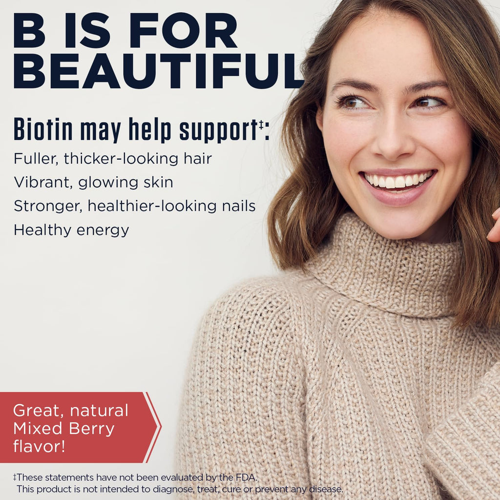 biotin supplements for healthy skin
