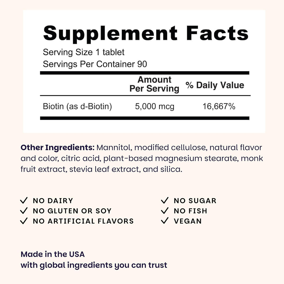 biotin supplements for healthy skin