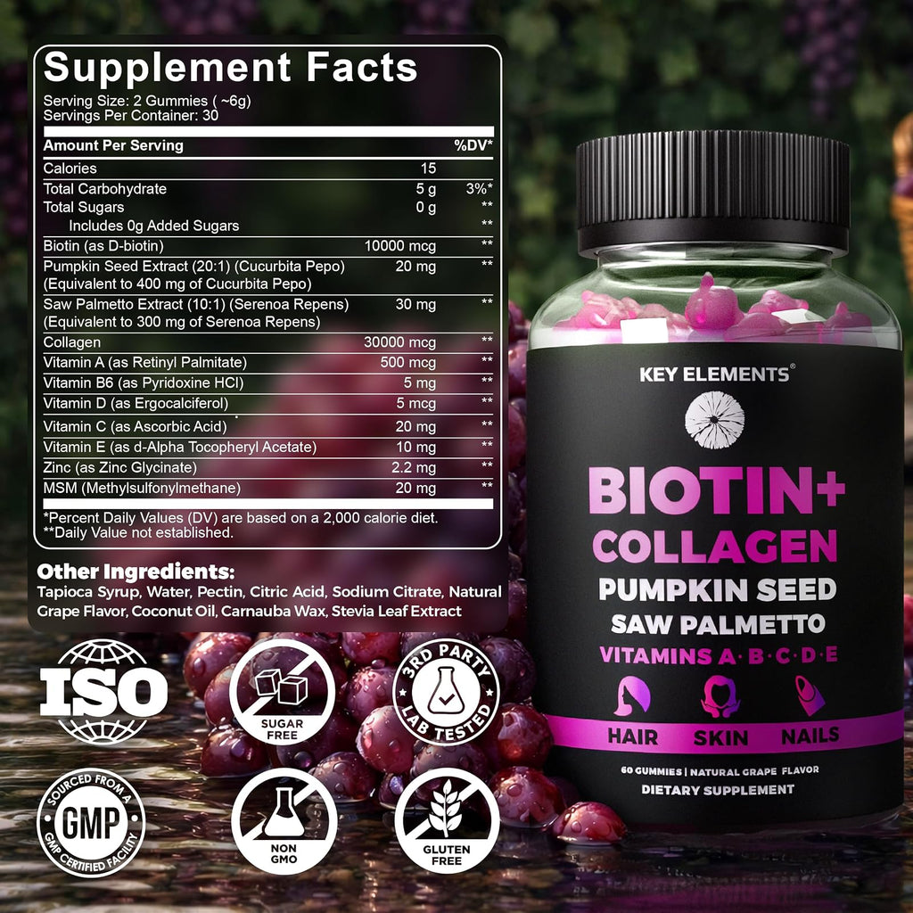 biotin supplements for radiant skin