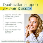 Biotin supplements for thicker hair