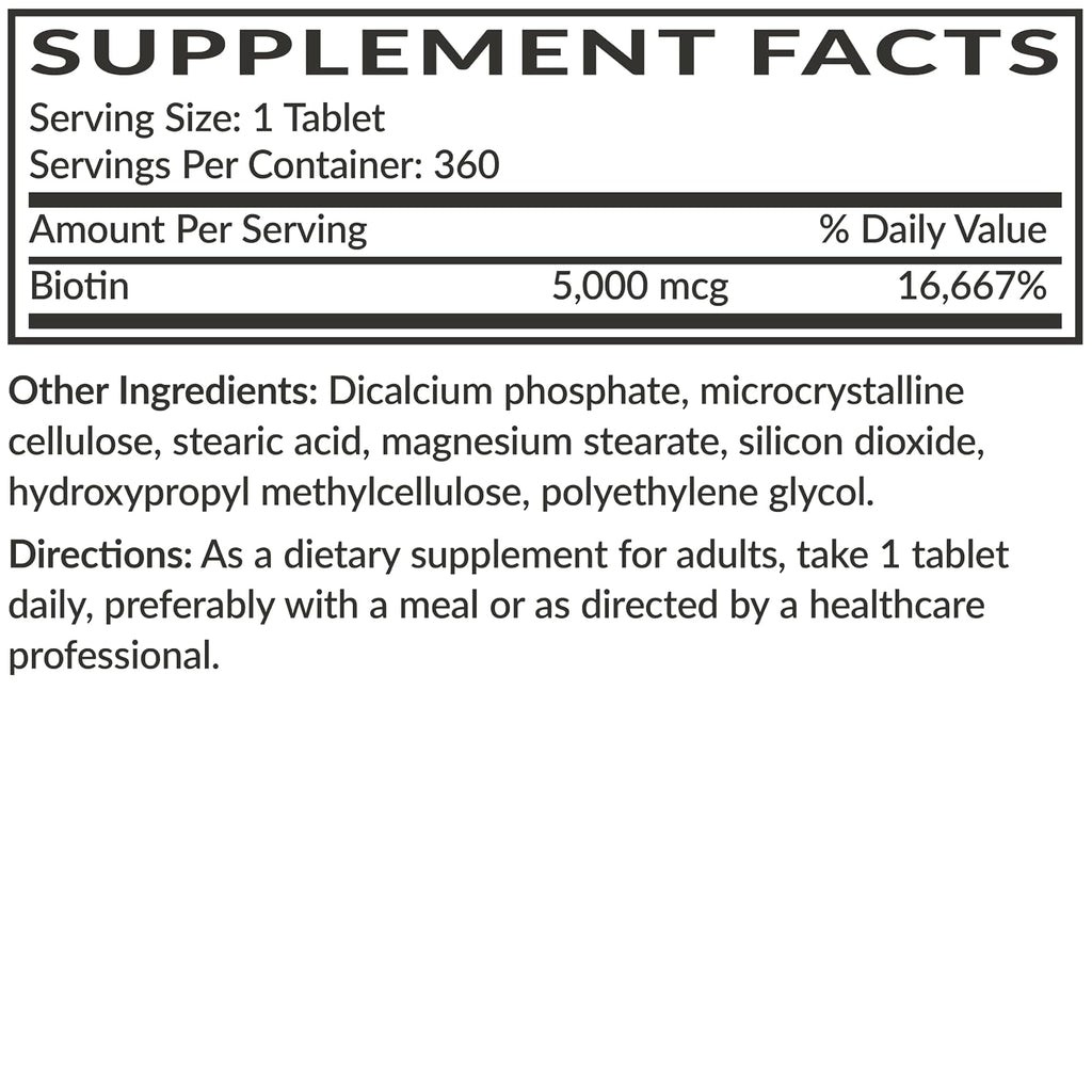 biotin support for overall wellness