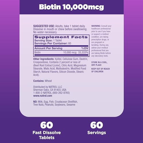 biotin vitamins for energy support