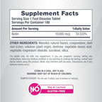 biotin vitamins for healthy hair