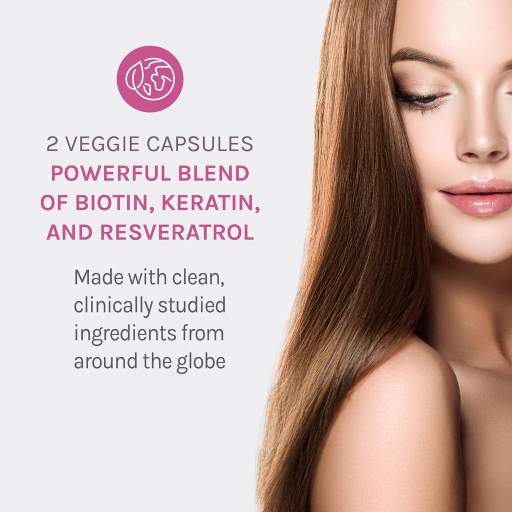 Biotin vitamins for luscious locks