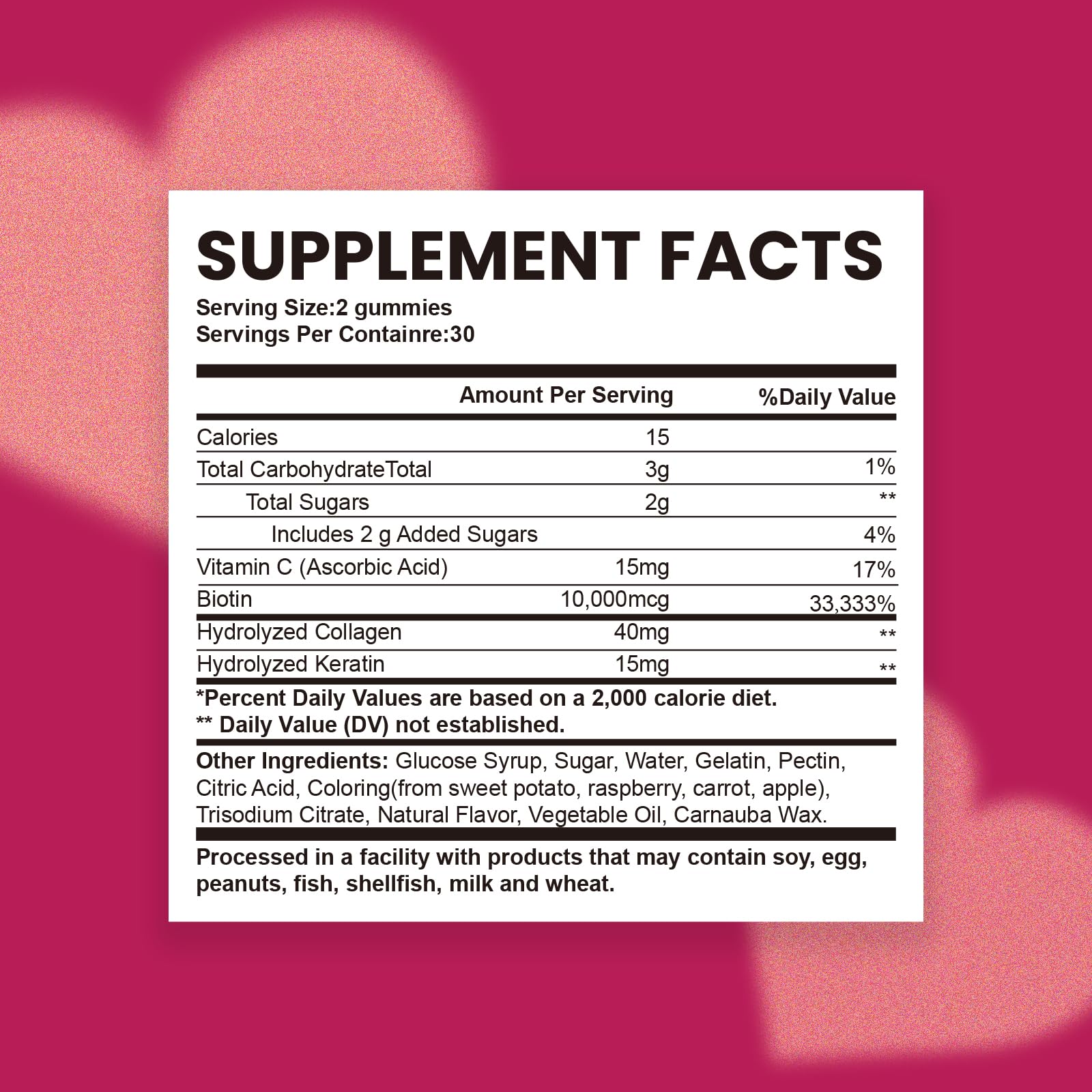 biotin vitamins for skin health