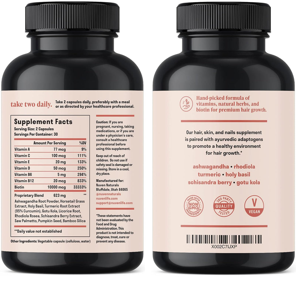 biotin vitamins for vibrant hair