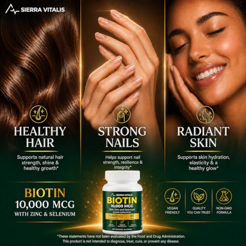 biotin with zinc and selenium