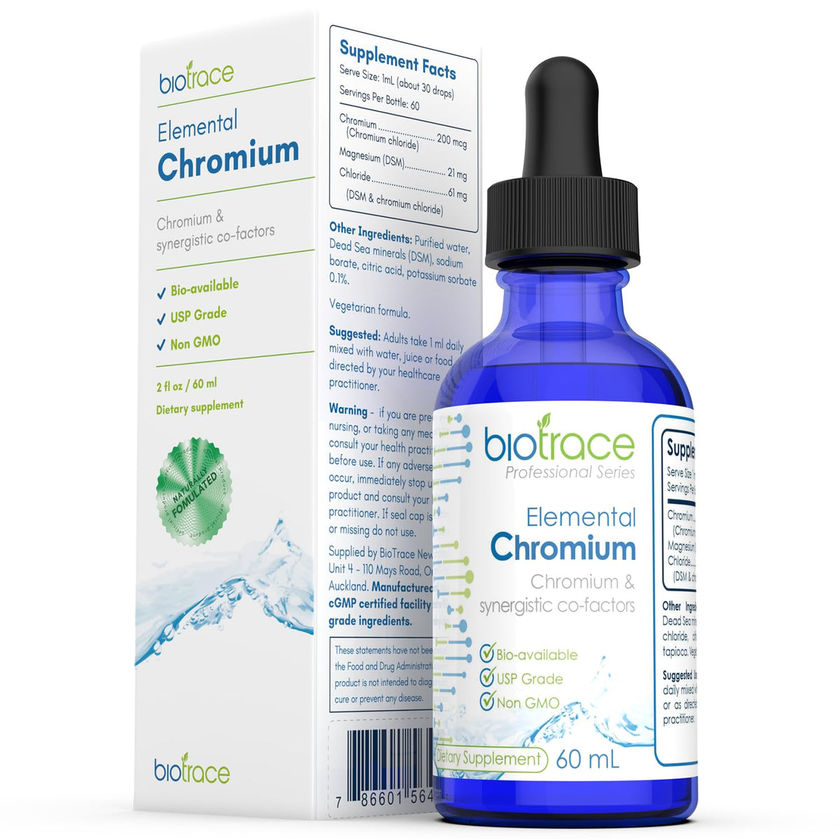 BioTrace chromium drops for energy