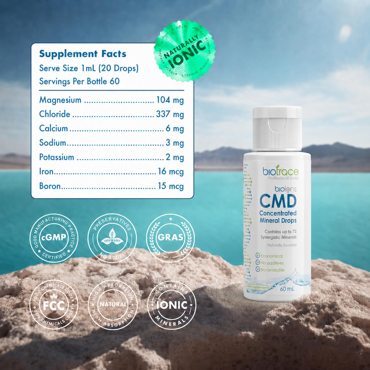 BioTrace drops for mineral balance