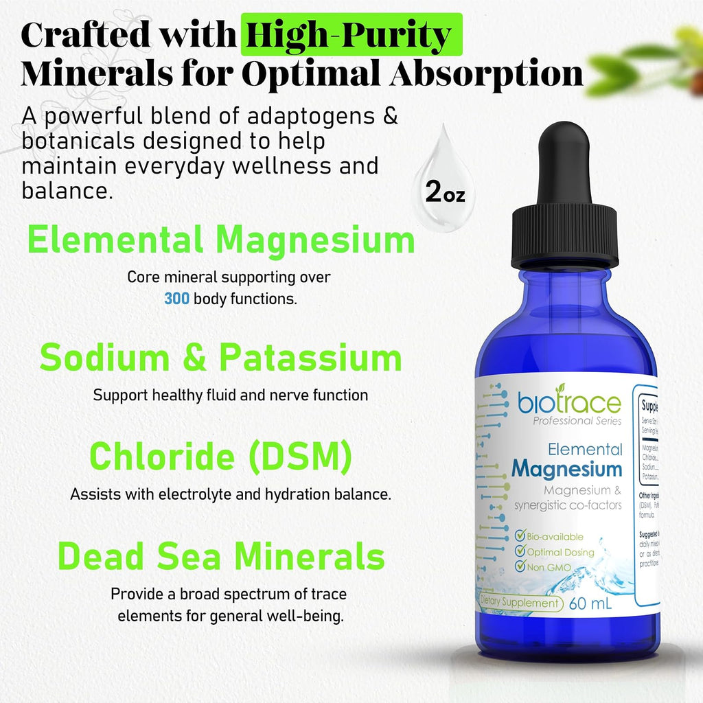 BioTrace magnesium drops for muscle support