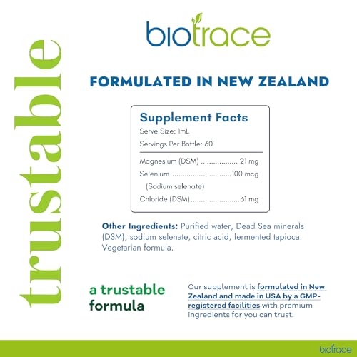Biotrace selenium for healthy metabolism