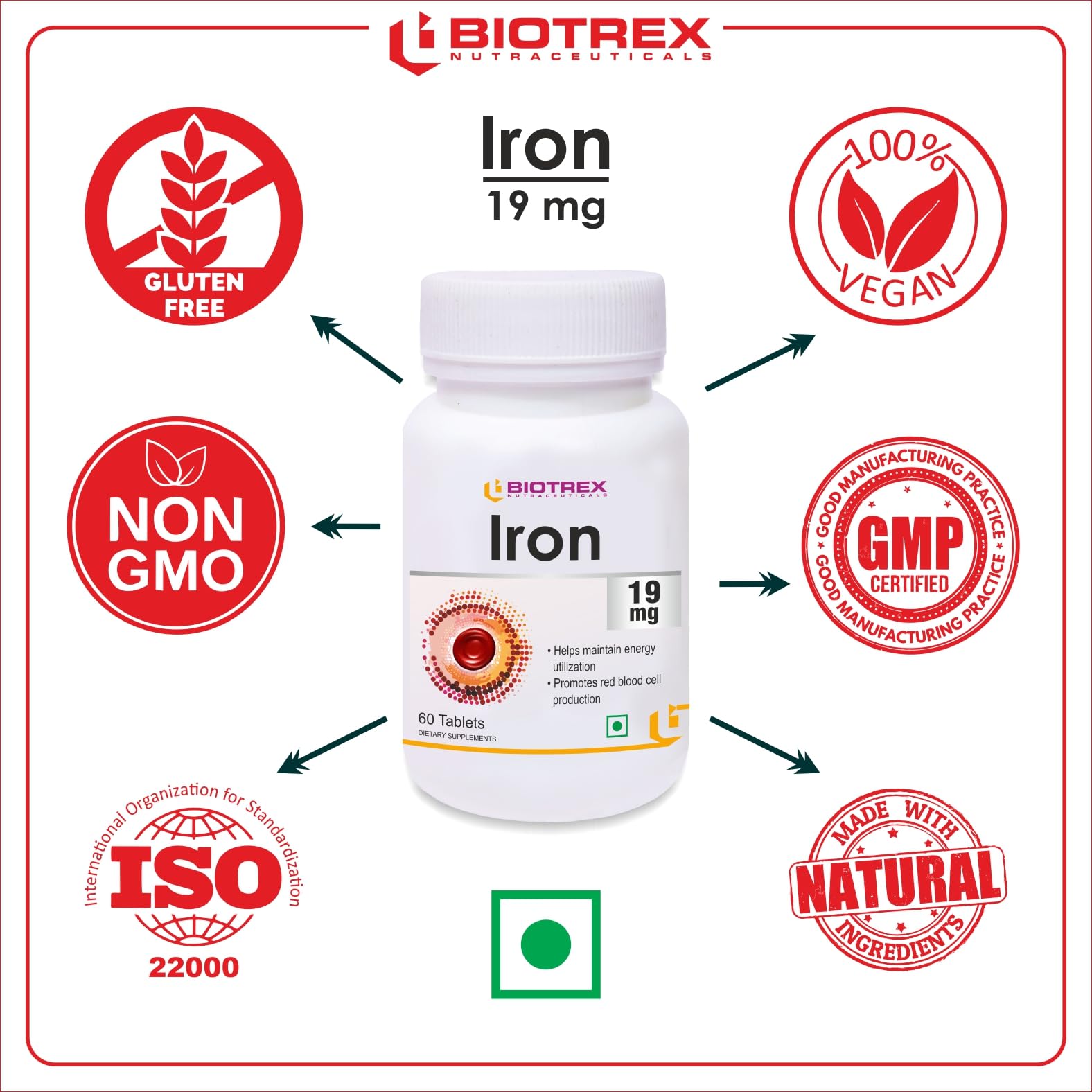 Biotrex iron for active lifestyles