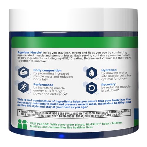 BioTrust Ageless Muscle Builder benefits