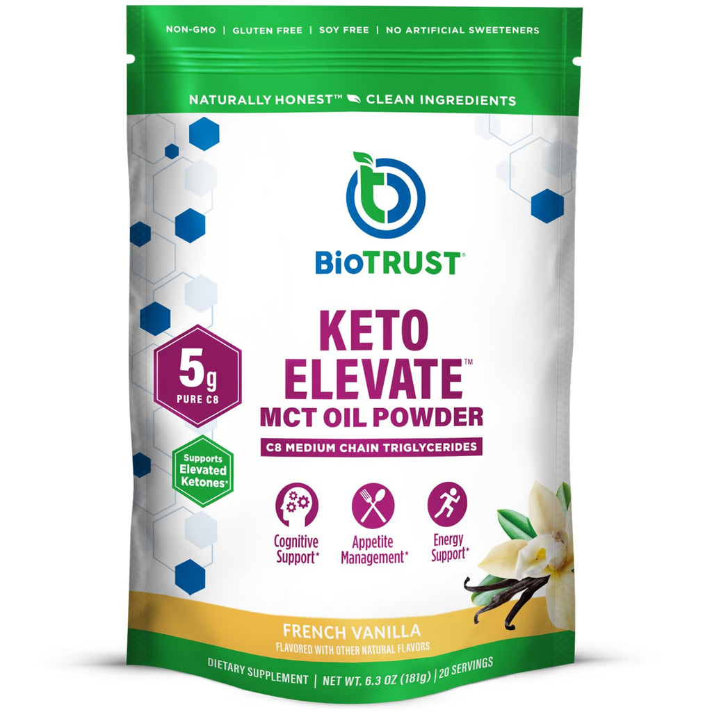 BioTrust C8 MCT Oil Powder benefits