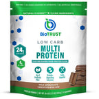 BioTrust chocolate whey protein powder