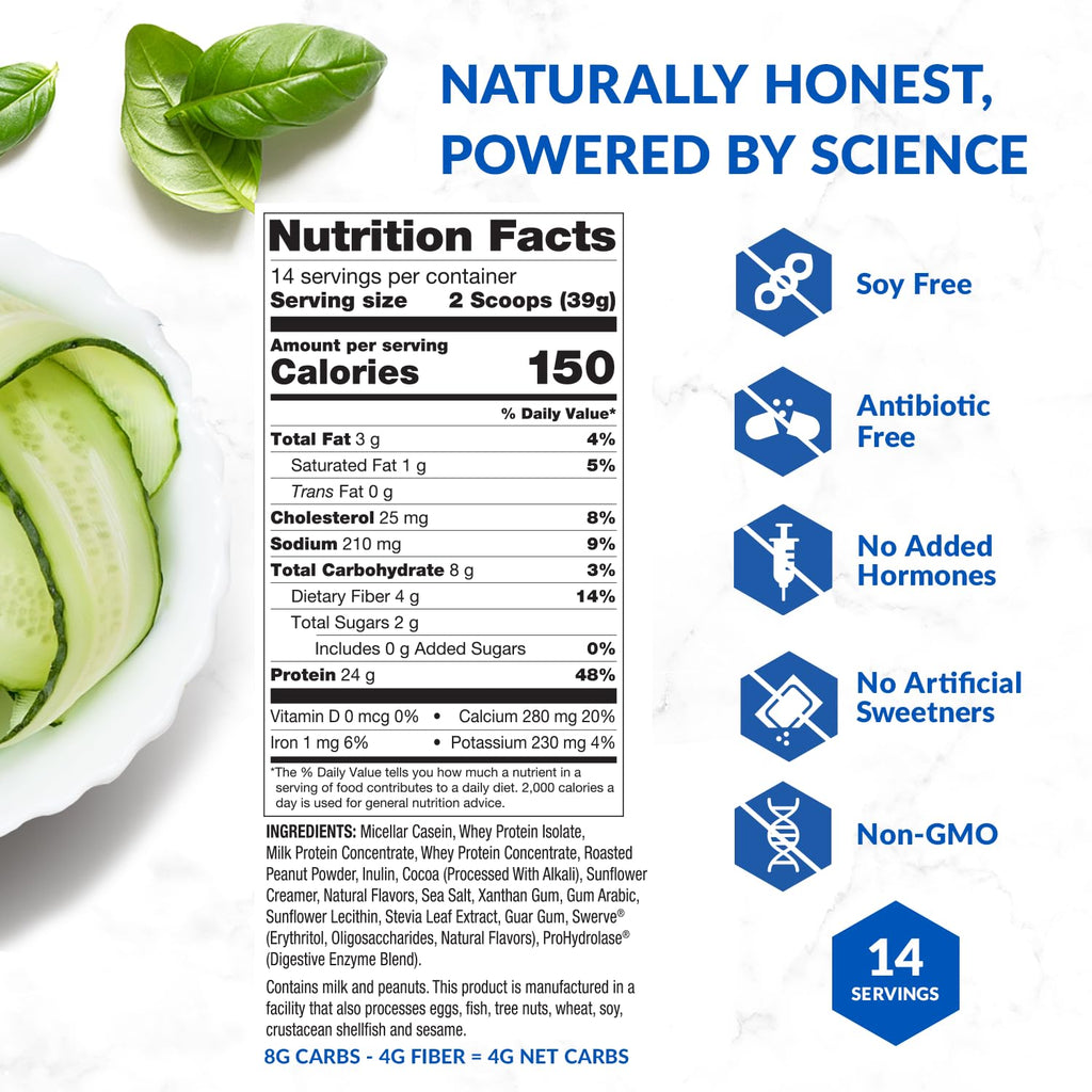 BioTrust protein powder for healthy snacks