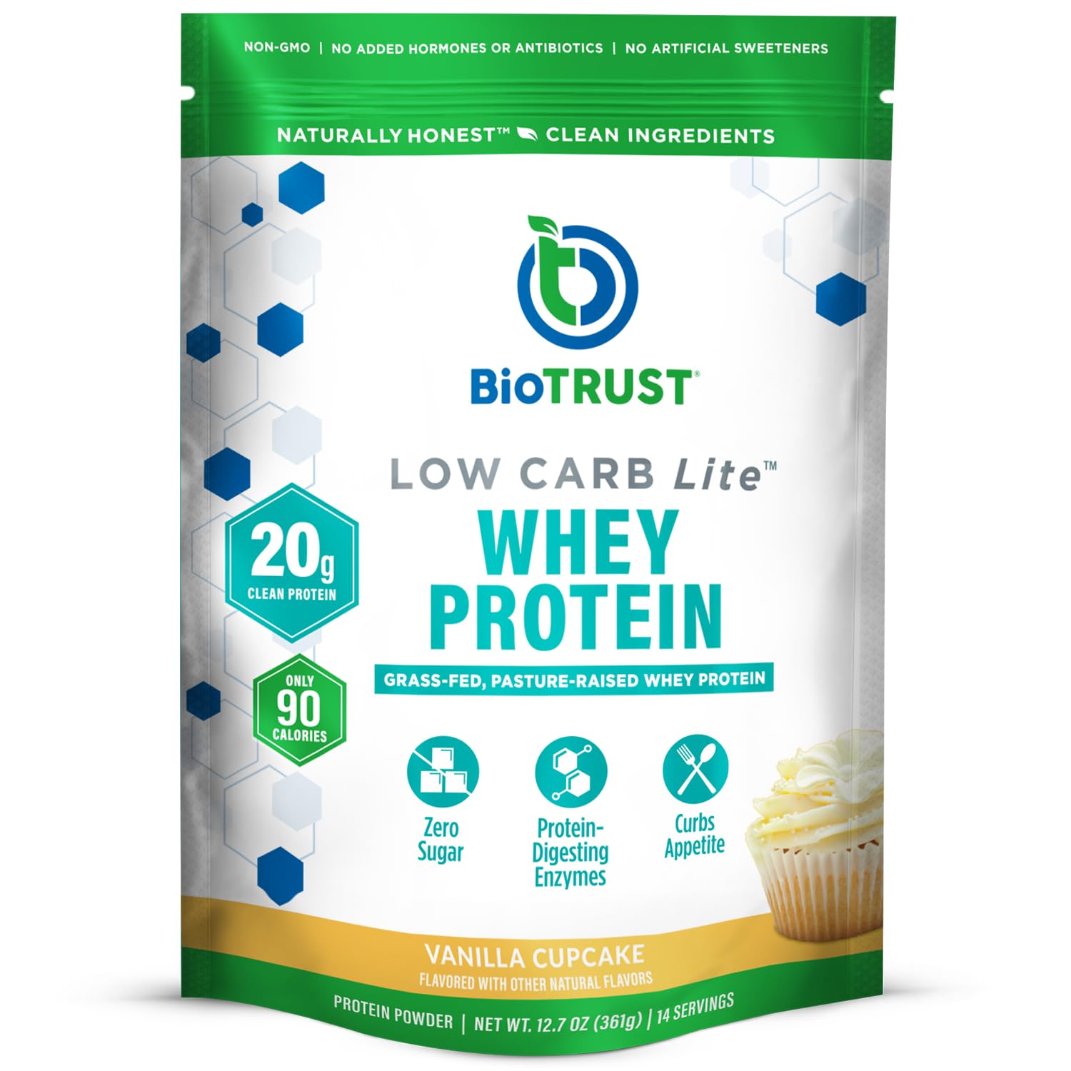 BioTrust whey protein vanilla flavour